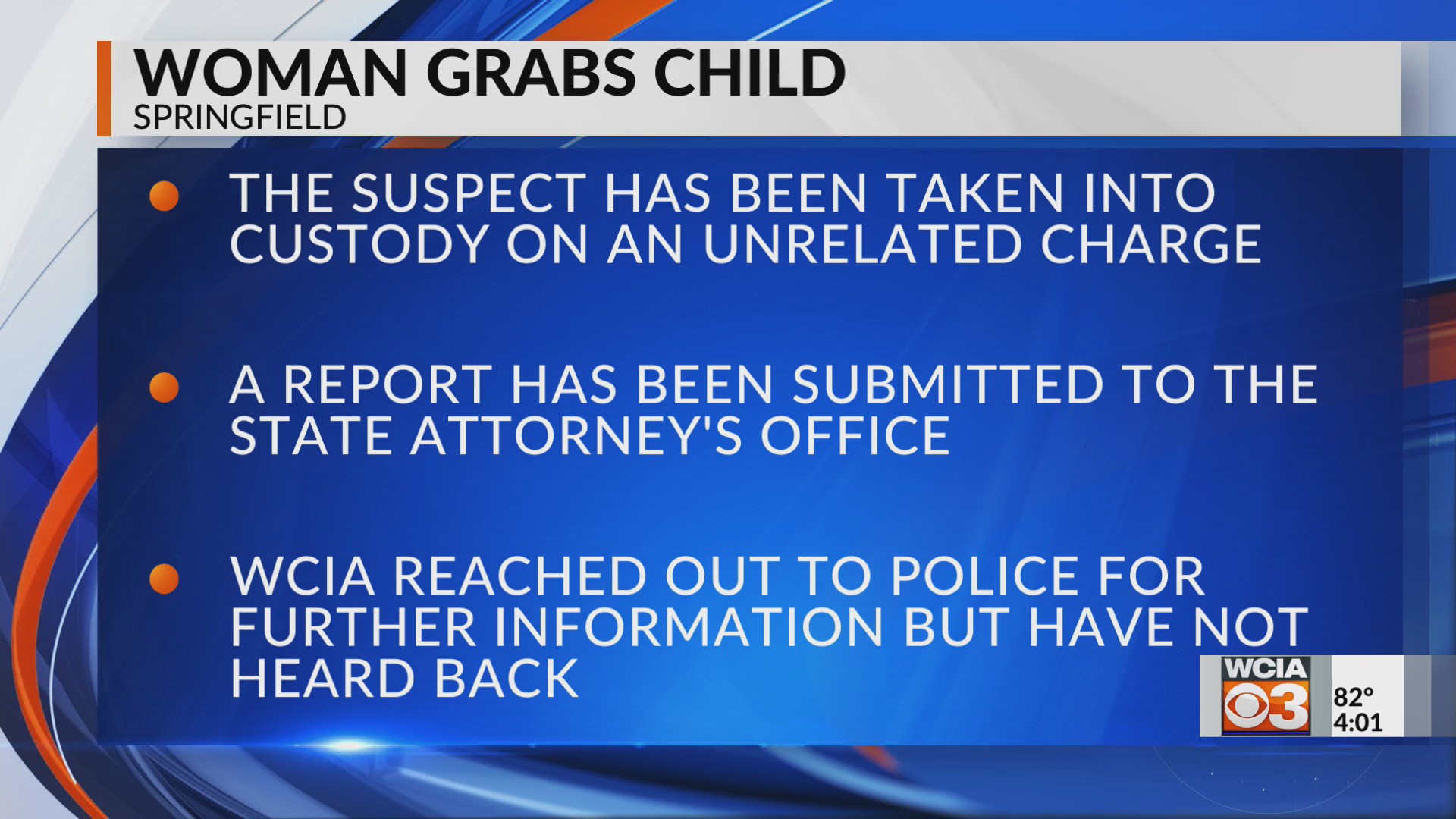 Police investigating kidnapping attempt in downtown Springfield – WCIA.com