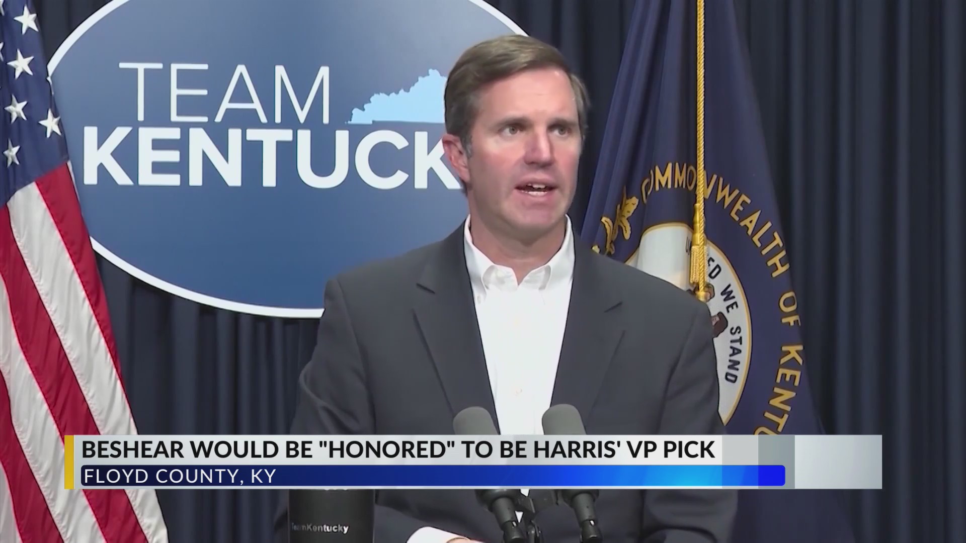 Kentucky Gov. Beshear says he’s ‘honored’ to be considered for Harris ...