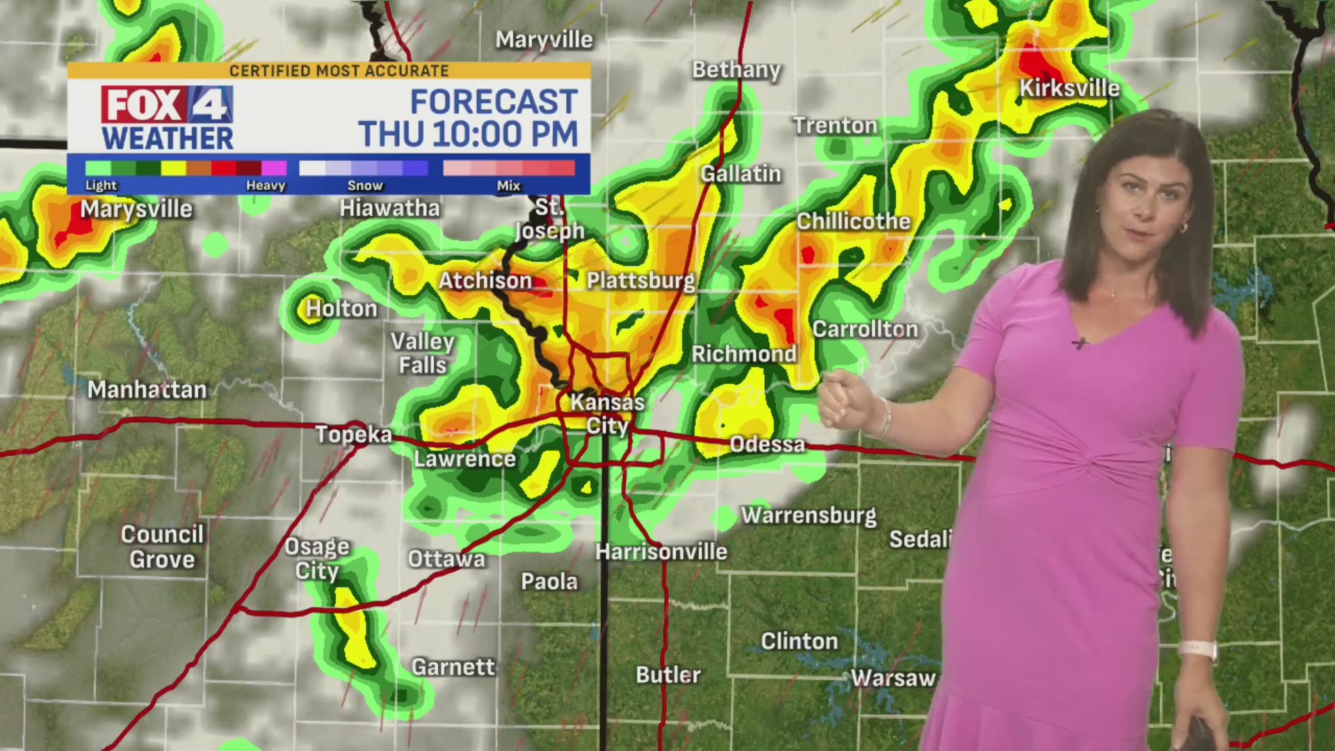 Wednesday Morning Forecast – FOX 4 Kansas City WDAF-TV | News, Weather ...