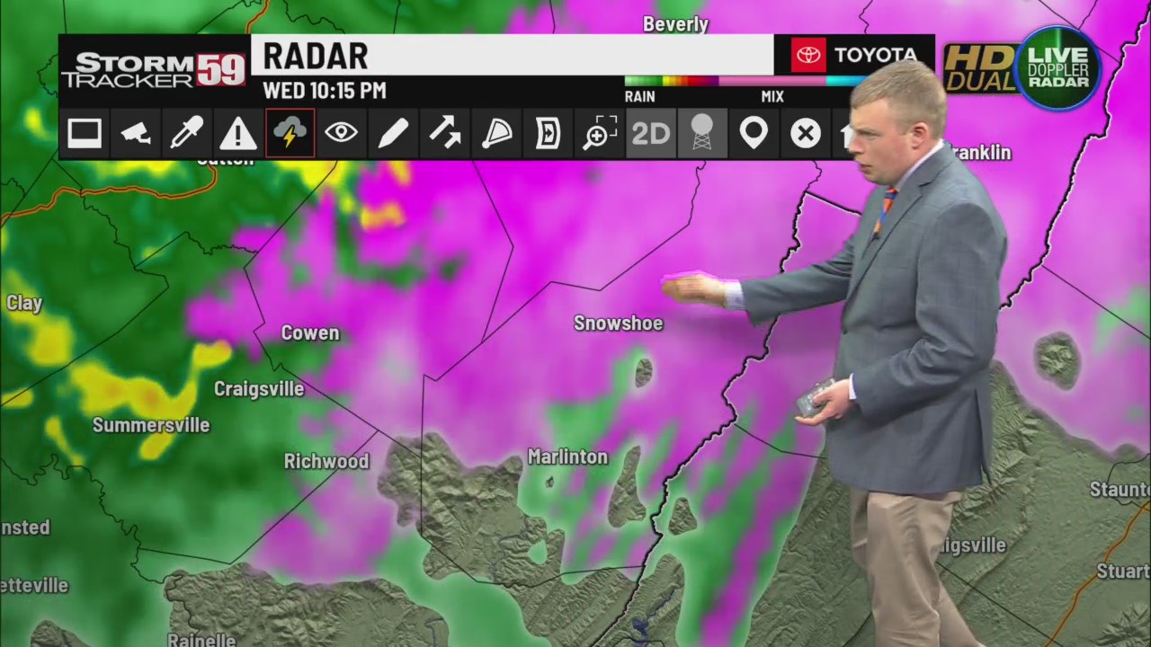 Heavy rain, ice and thunderstorms – active weather tonight into ...