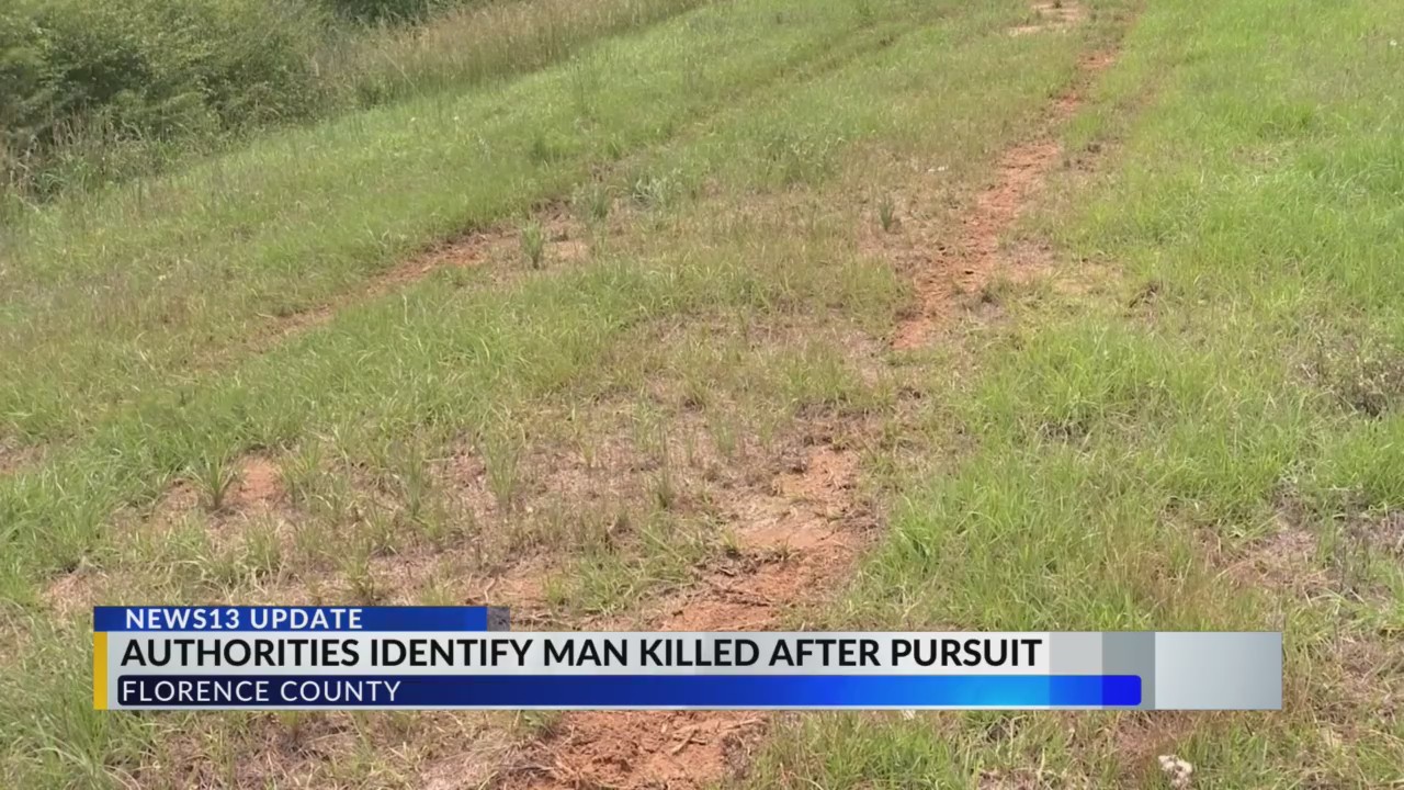 Mullins man killed in crash at end of Florence County pursuit, coroner ...