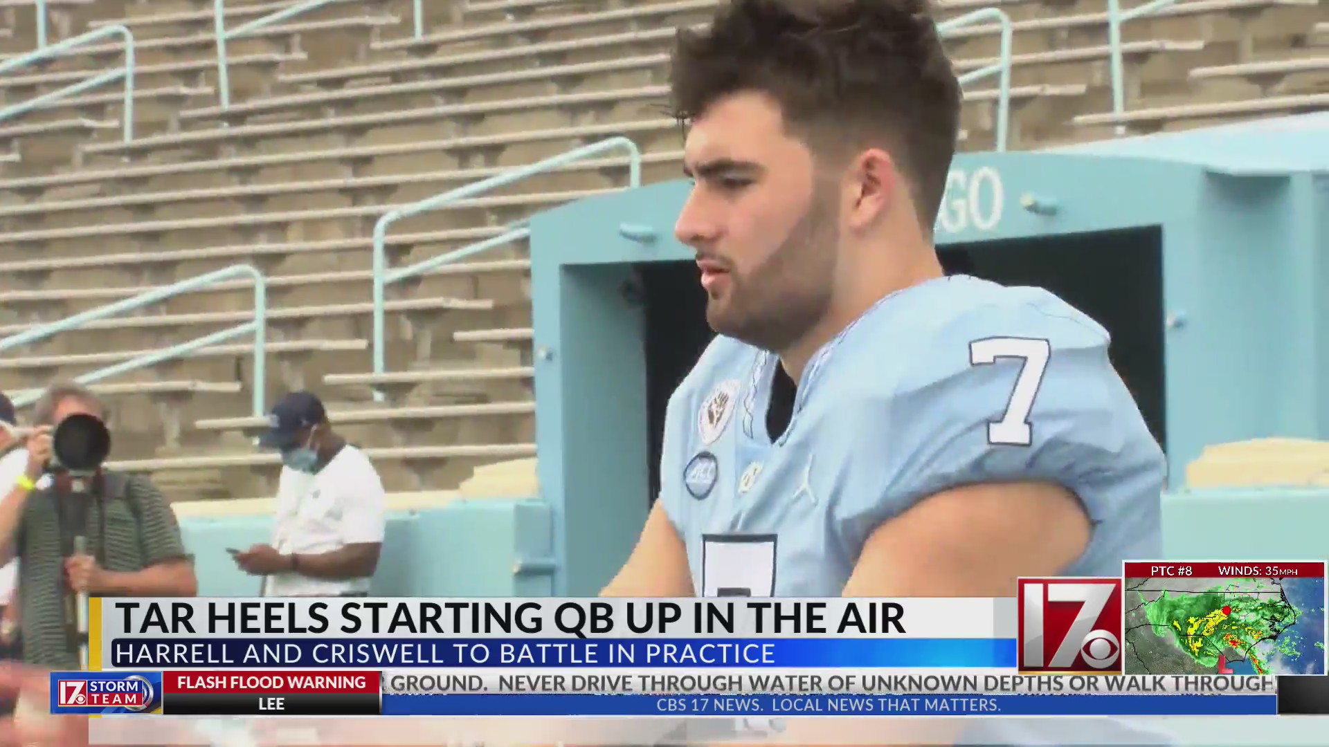 Tar Heels quarterback position an unknown with Criswell on the rise ...