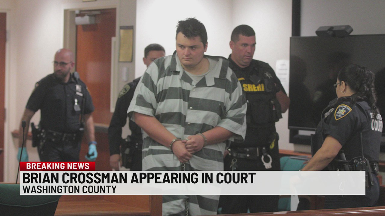 Brian Crossman Jr. appears in Washington County Court – NEWS10 ABC