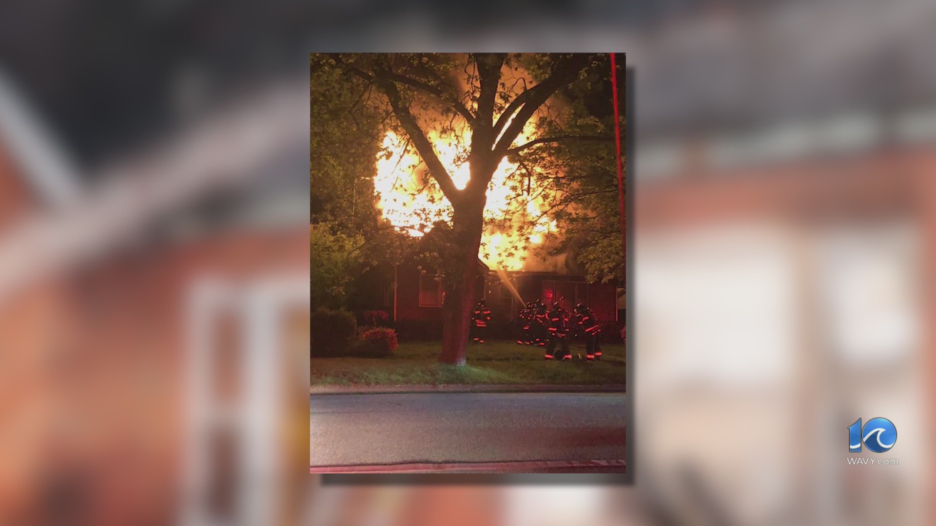 Newport News Fire Department responded to a house fire on Westover Road ...