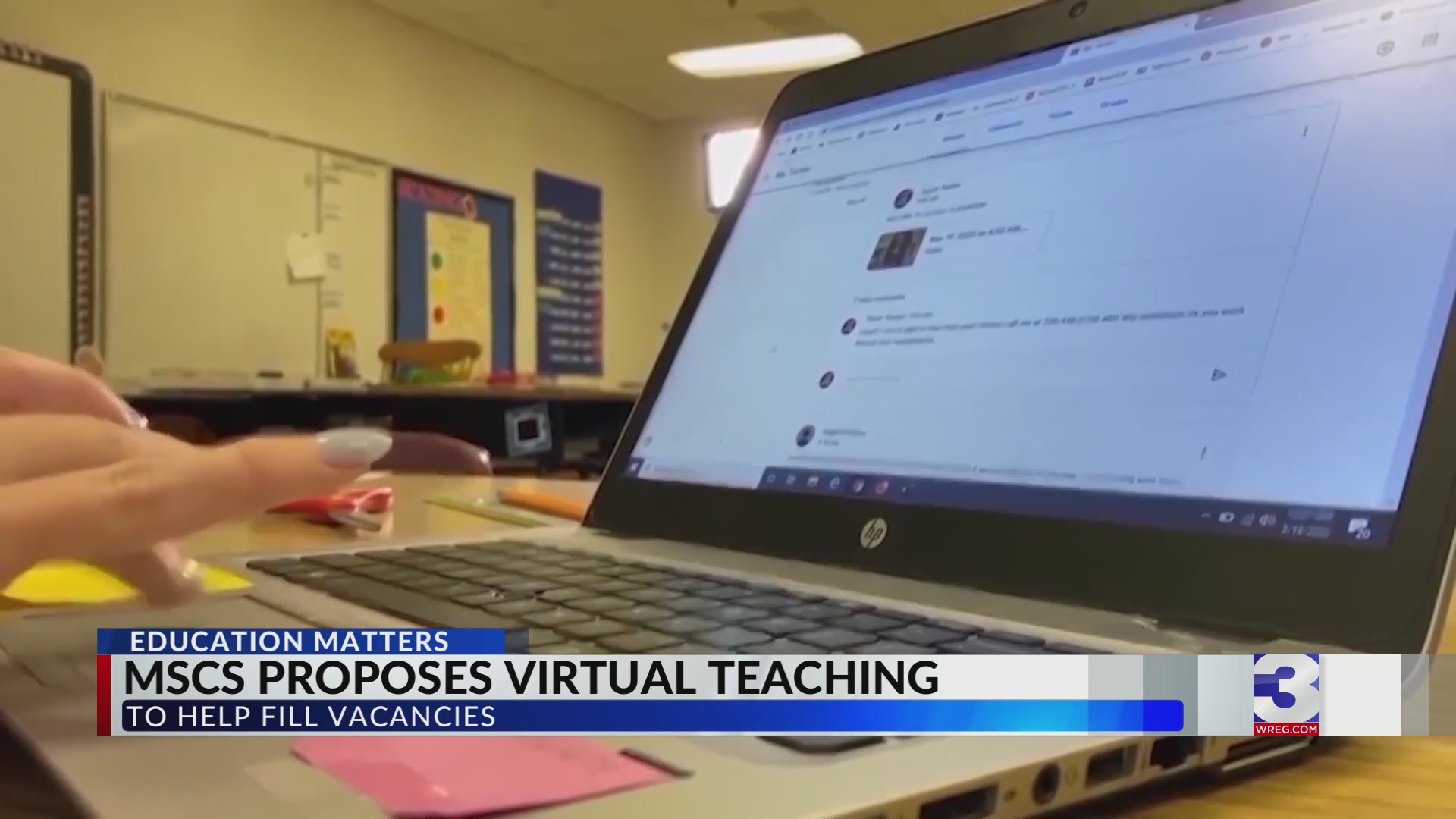 MSCS proposes virtual teaching – WREG.com