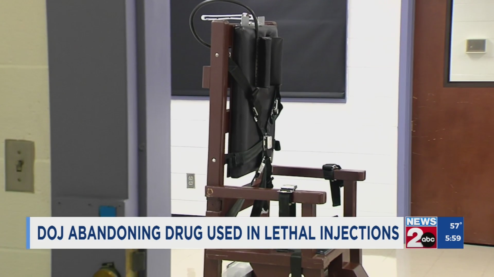 DOJ abandoning drug used in lethal injections – WKRN News 2