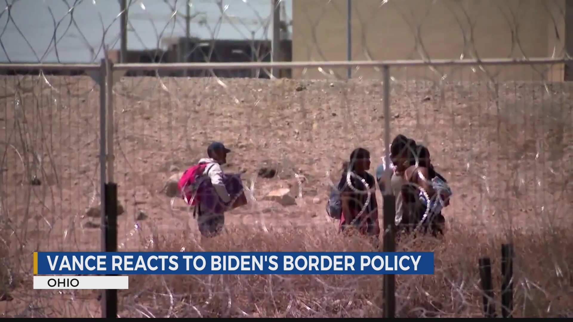 JD Vance says that Biden’s actions on the southern border are “too ...