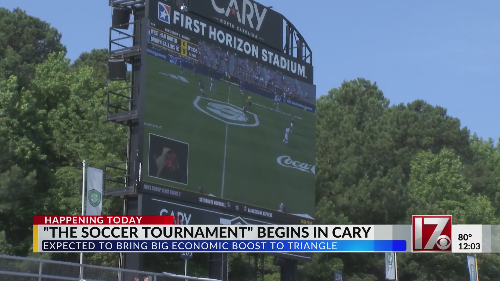 “The Soccer Tournament” begins in Cary – CBS17.com