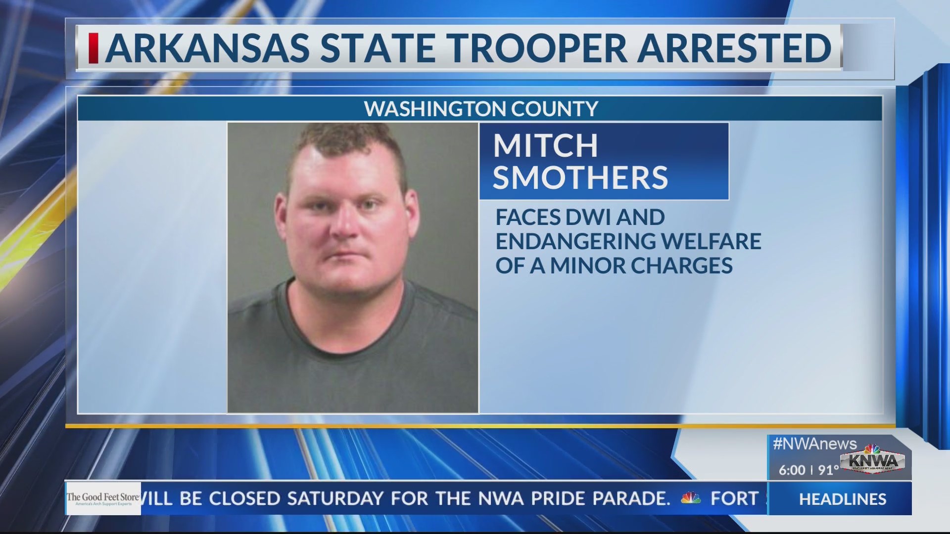 Arkansas State Trooper Arrested Faces Dwi Charge Knwa Fox24