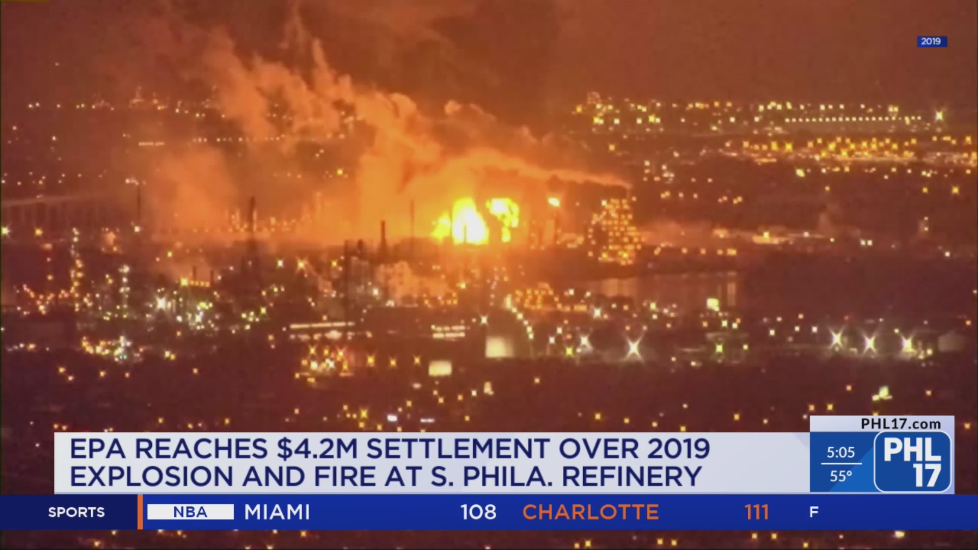 EPA reaches $4.2M settlement over 2019 explosion at South Philadelphia ...
