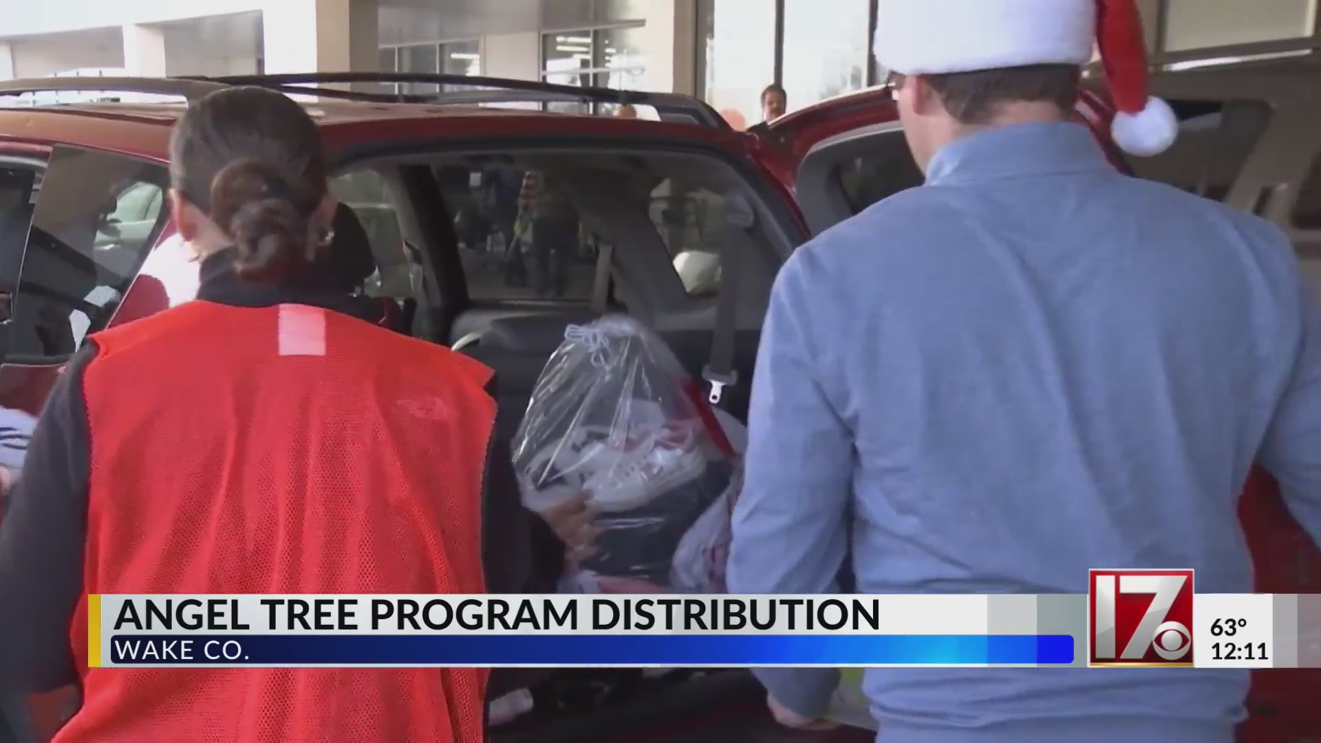 Wake County Angel Tree distribution – CBS17.com