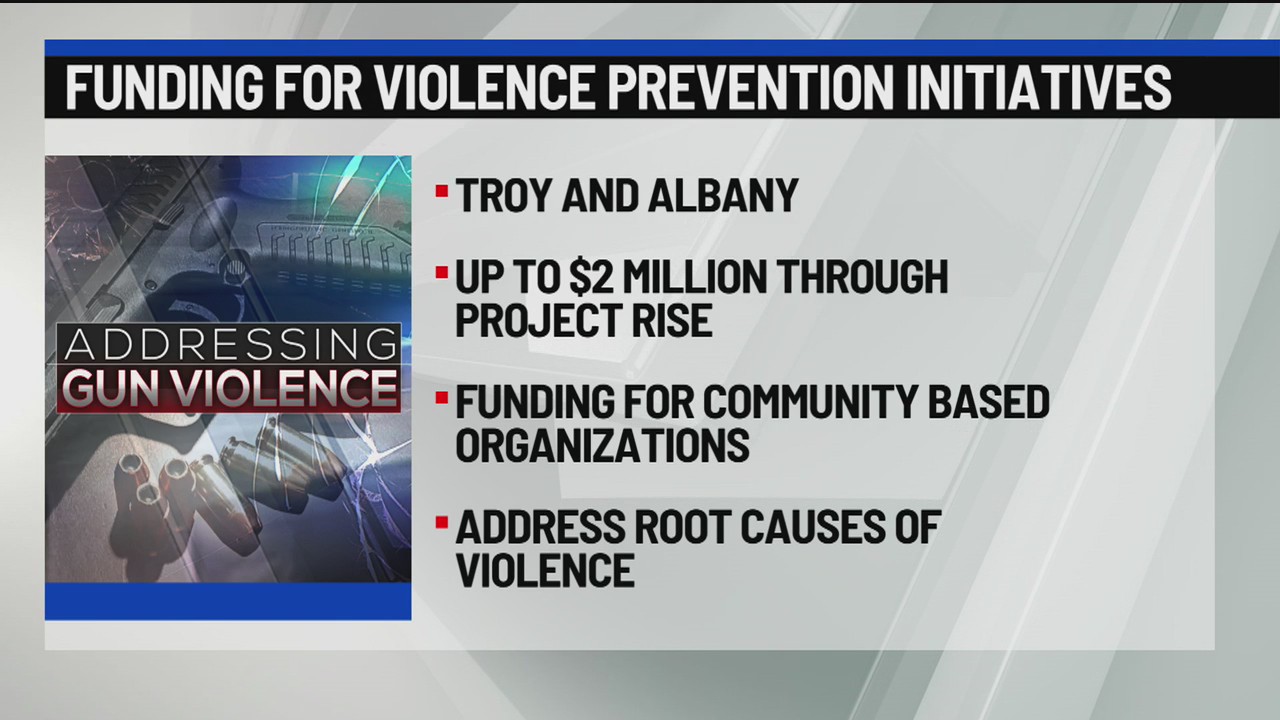 Funding for violence prevention initiatives – NEWS10 ABC