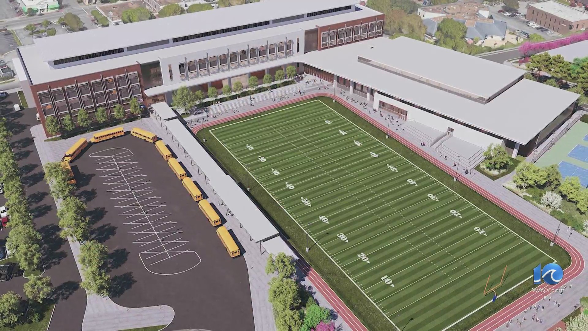 Ghent School site could be new Maury football field – WAVY.com