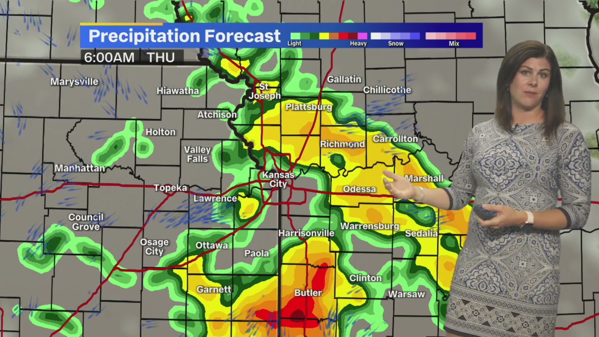 Tuesday morning forecast – FOX 4 Kansas City WDAF-TV | News, Weather ...
