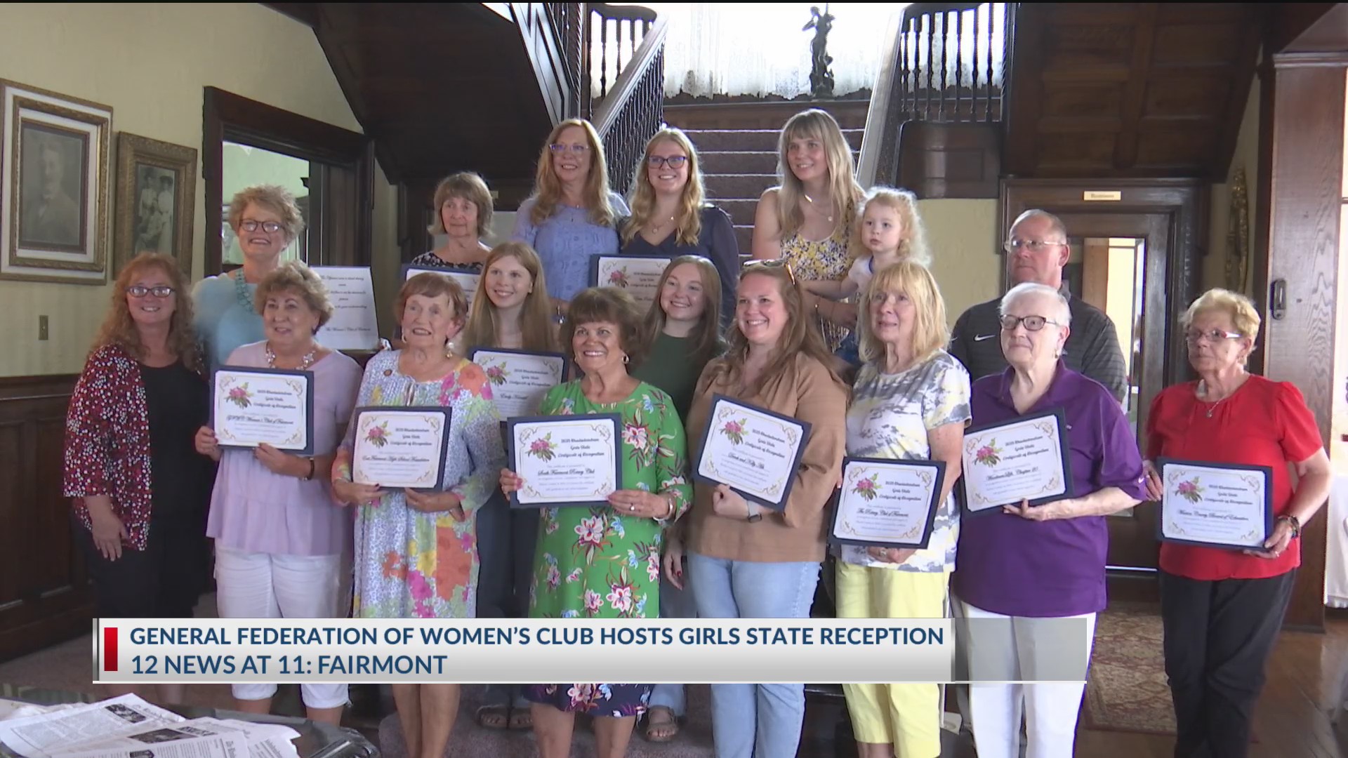 Fairmont GFWC hosts Girl State reception honoring future female leaders ...