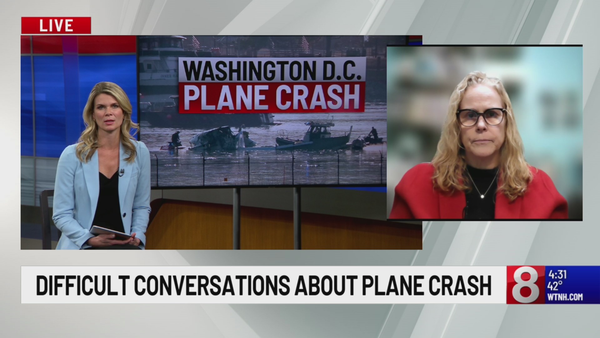 How to talk to your children about the Washington, DC plane crash ...