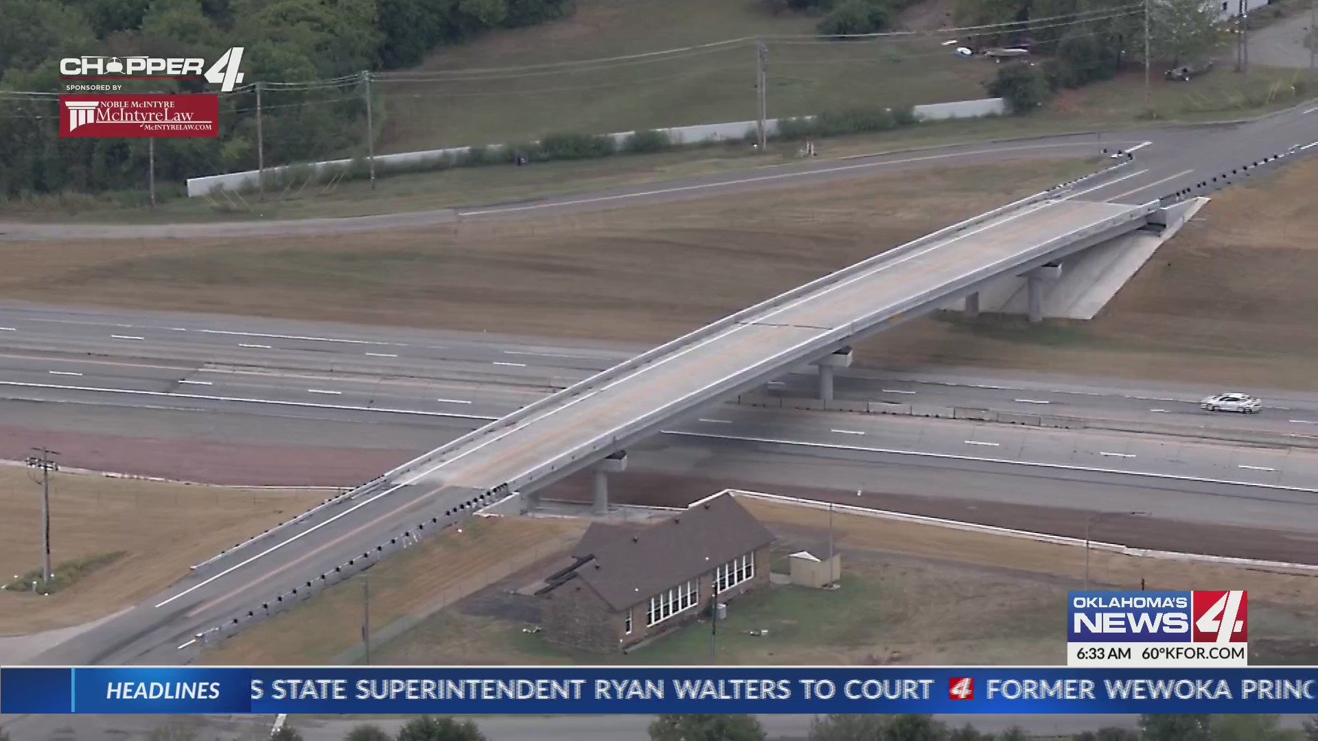 Service roads built ahead of major Turnpike project – KFOR.com Oklahoma City