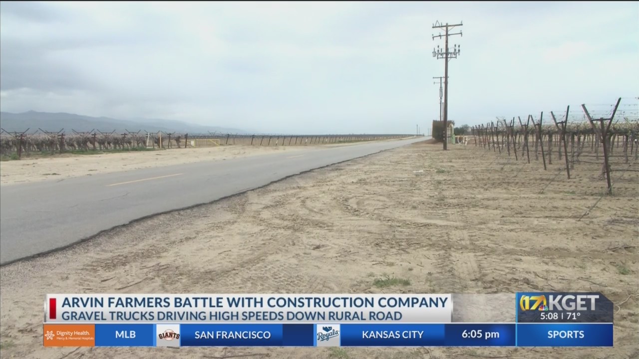 5 year battle between Arvin farmers, construction company over road use ...