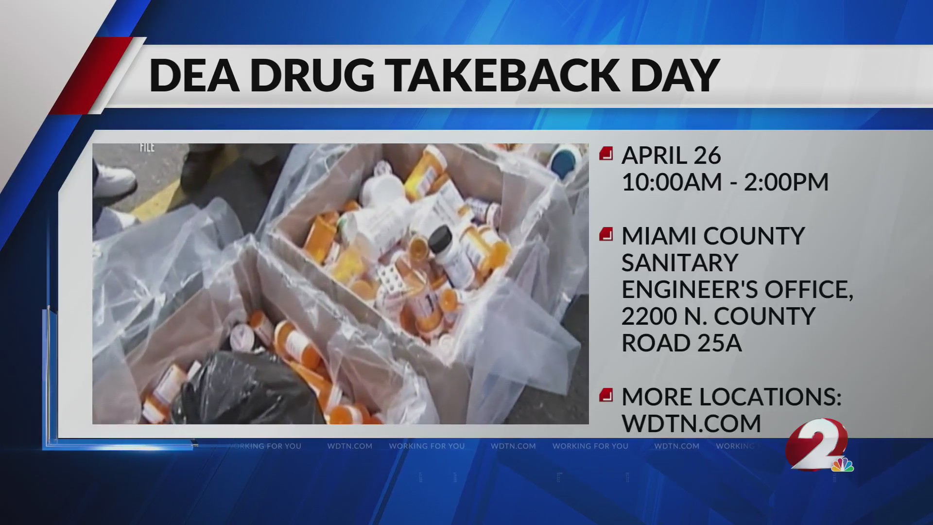 Miami County announces location for DEA Drug Takeback Day dropoff ...