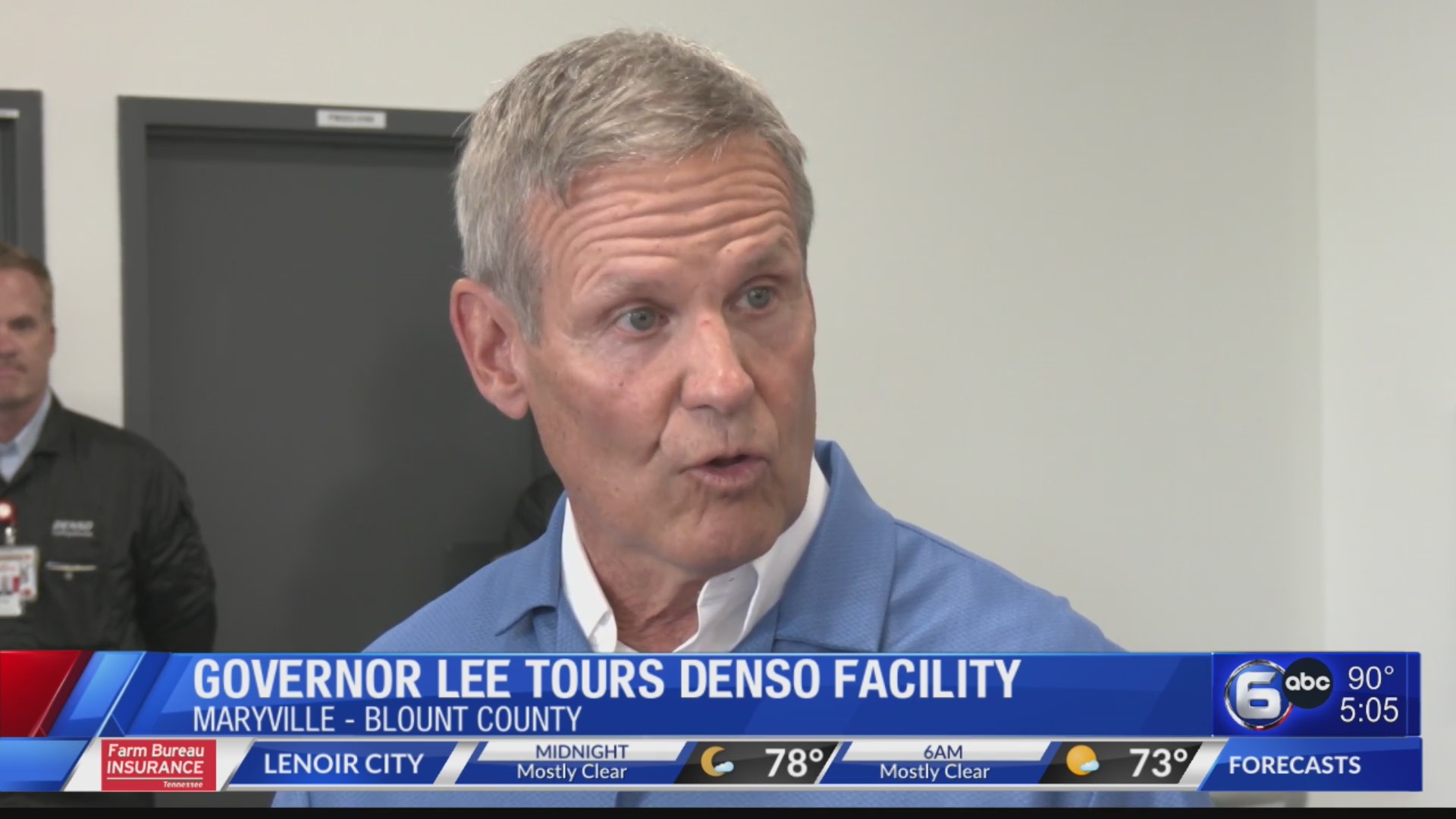 Governor Lee tour Denso Facility – WATE 6 On Your Side