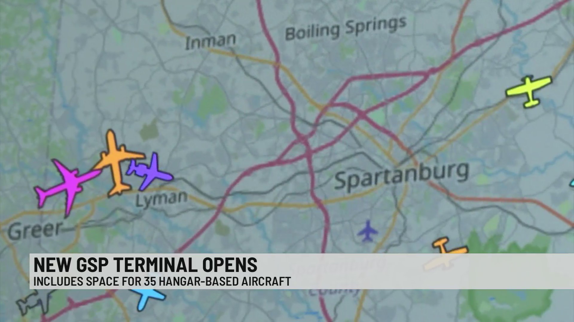 New GSP Terminal opens – WSPA 7NEWS