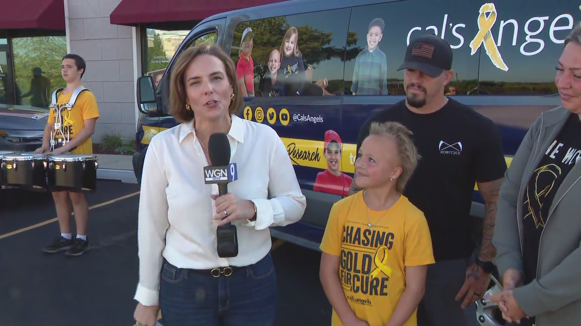 Around Town – Cal’s Angels – WGN-TV