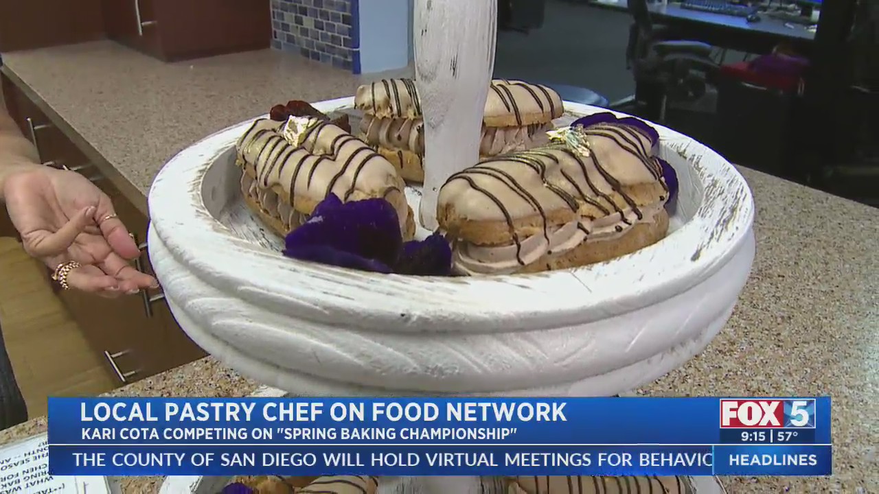 Local Pastry Chef On Food Network – FOX 5 San Diego & KUSI News