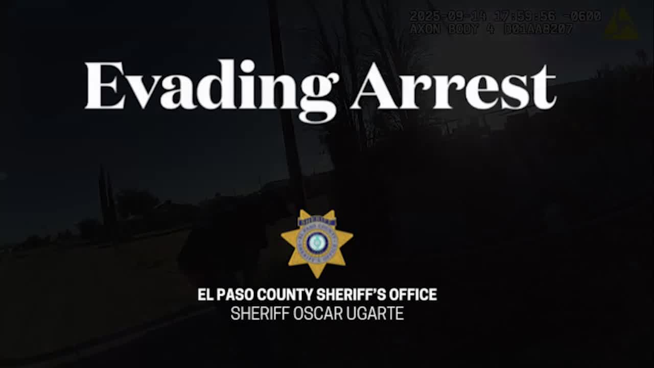 Body cam captures a wanted man getting arrested after foot pursuit ...