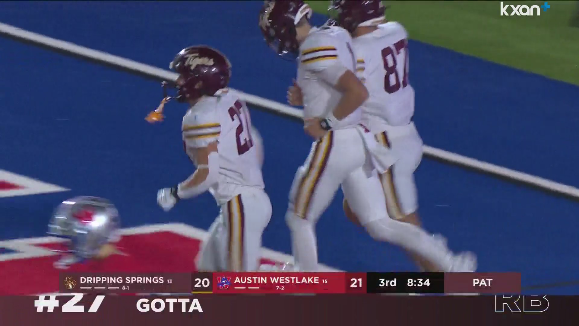 Dripping Springs TD: Jaceton Gotta 16-yard run – KXAN Austin
