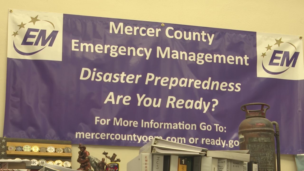 Mercer County Emergency Management hosted a meeting discussing warming ...