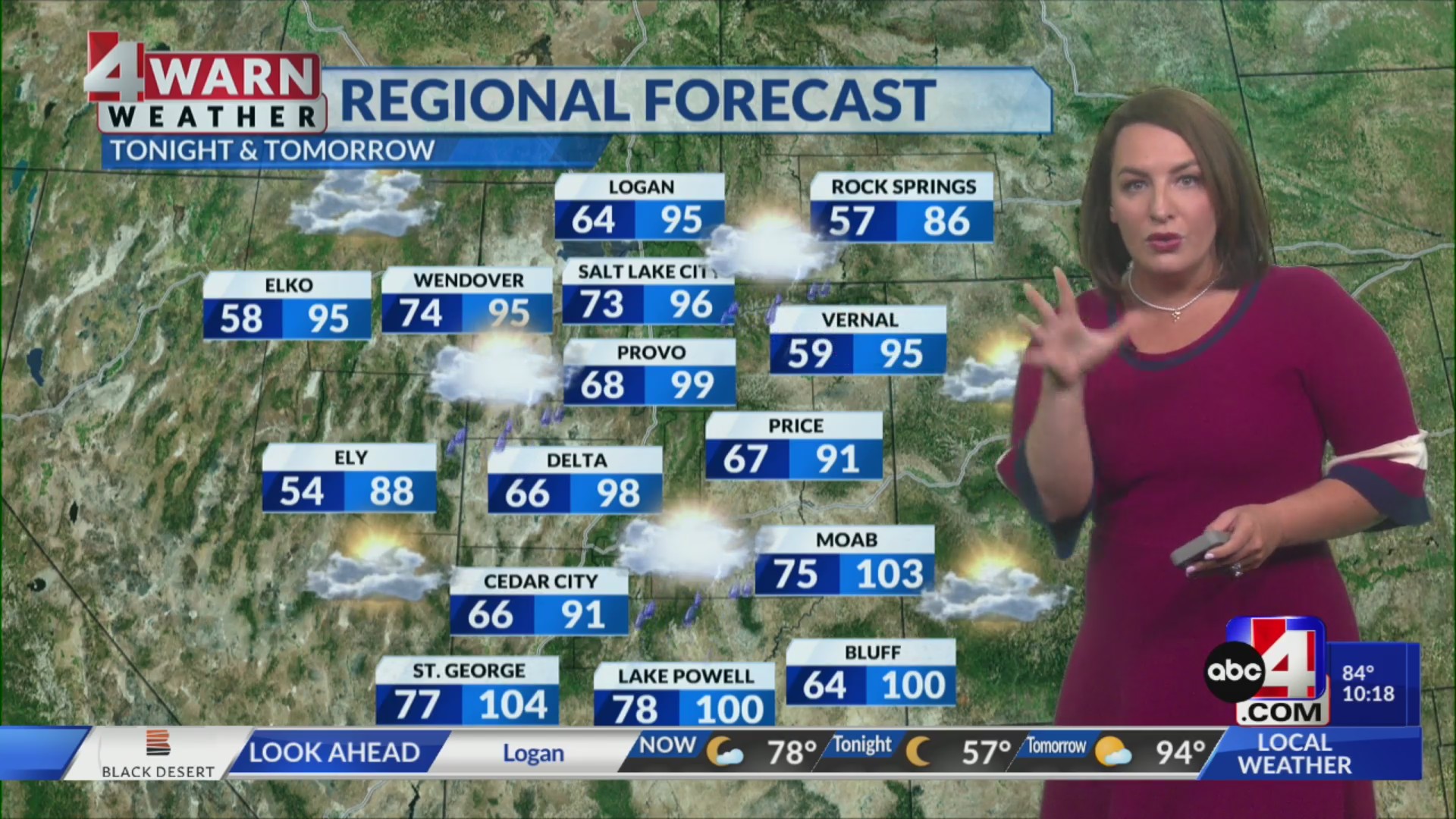 Hot with critical fire conditions for many; isolated storms possible ...
