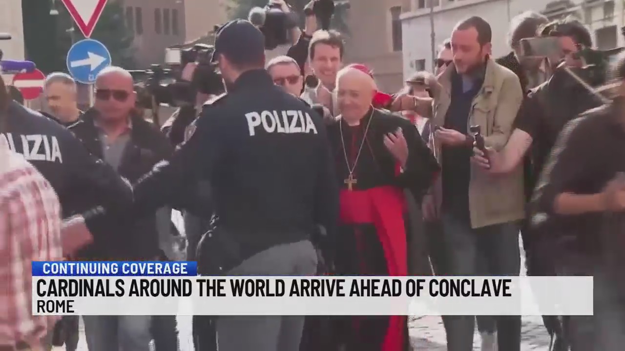 Cardinals around the world arrive ahead of conclave – NEWS10 ABC