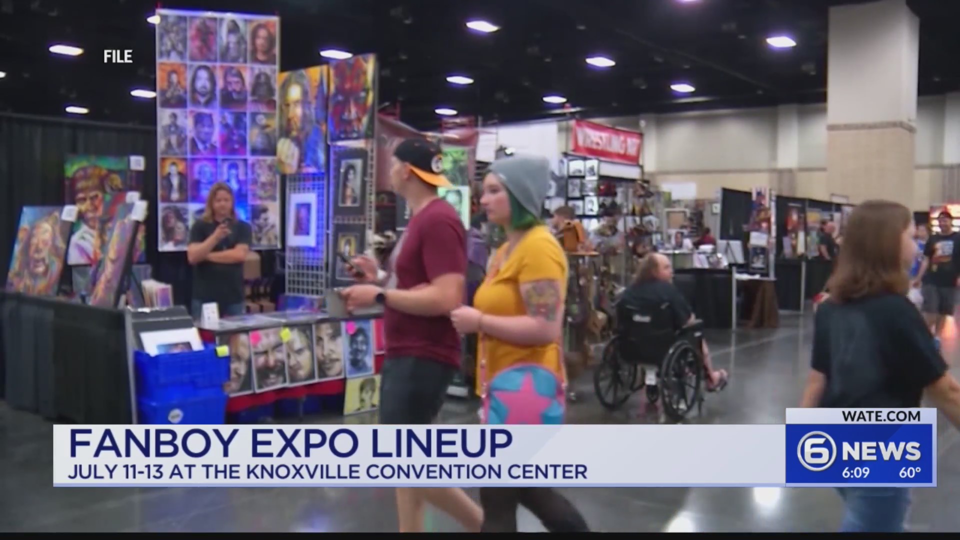Fanboy Expo Lineup annouced – WATE 6 On Your Side