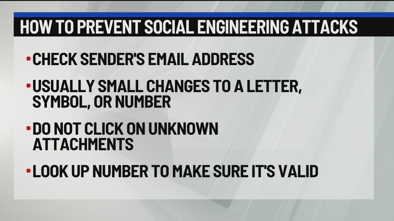 How To Prevent Social Engineering Attacks News10 Abc