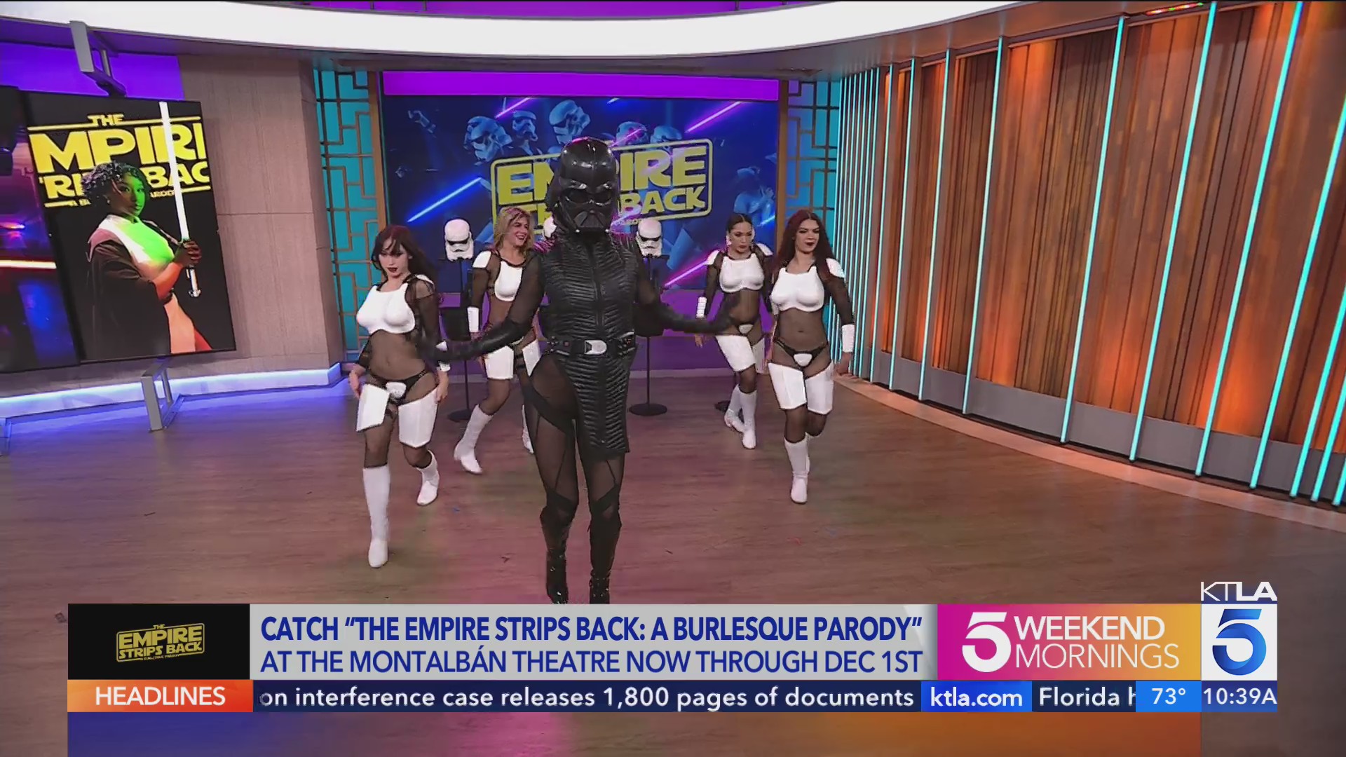 Special Performance from ‘The Empire Strips Back’ Cast – KTLA