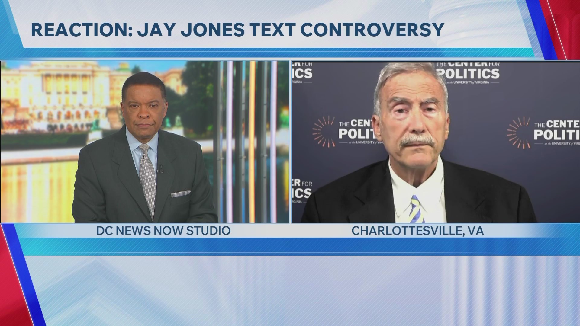 Reaction: Jay Jones Text Controversy – DC News Now | DC, Virginia ...