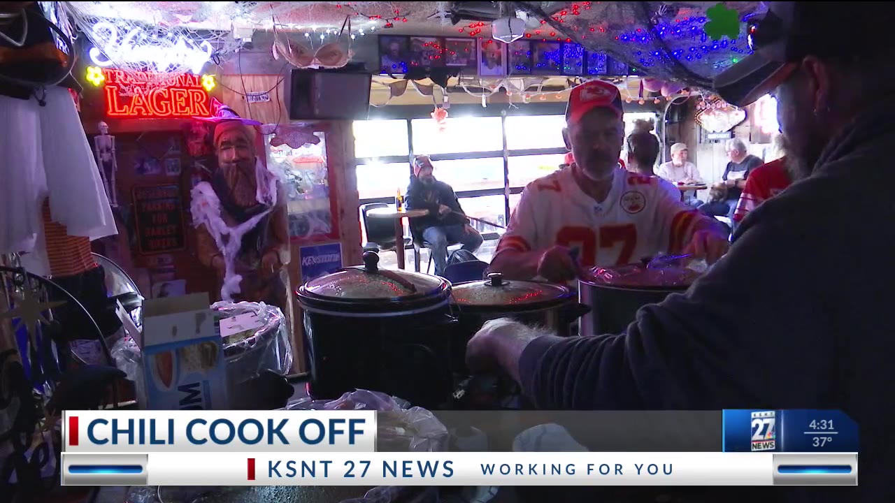 Topeka bar holds 10th annual chili cook-off – KSNT 27 News