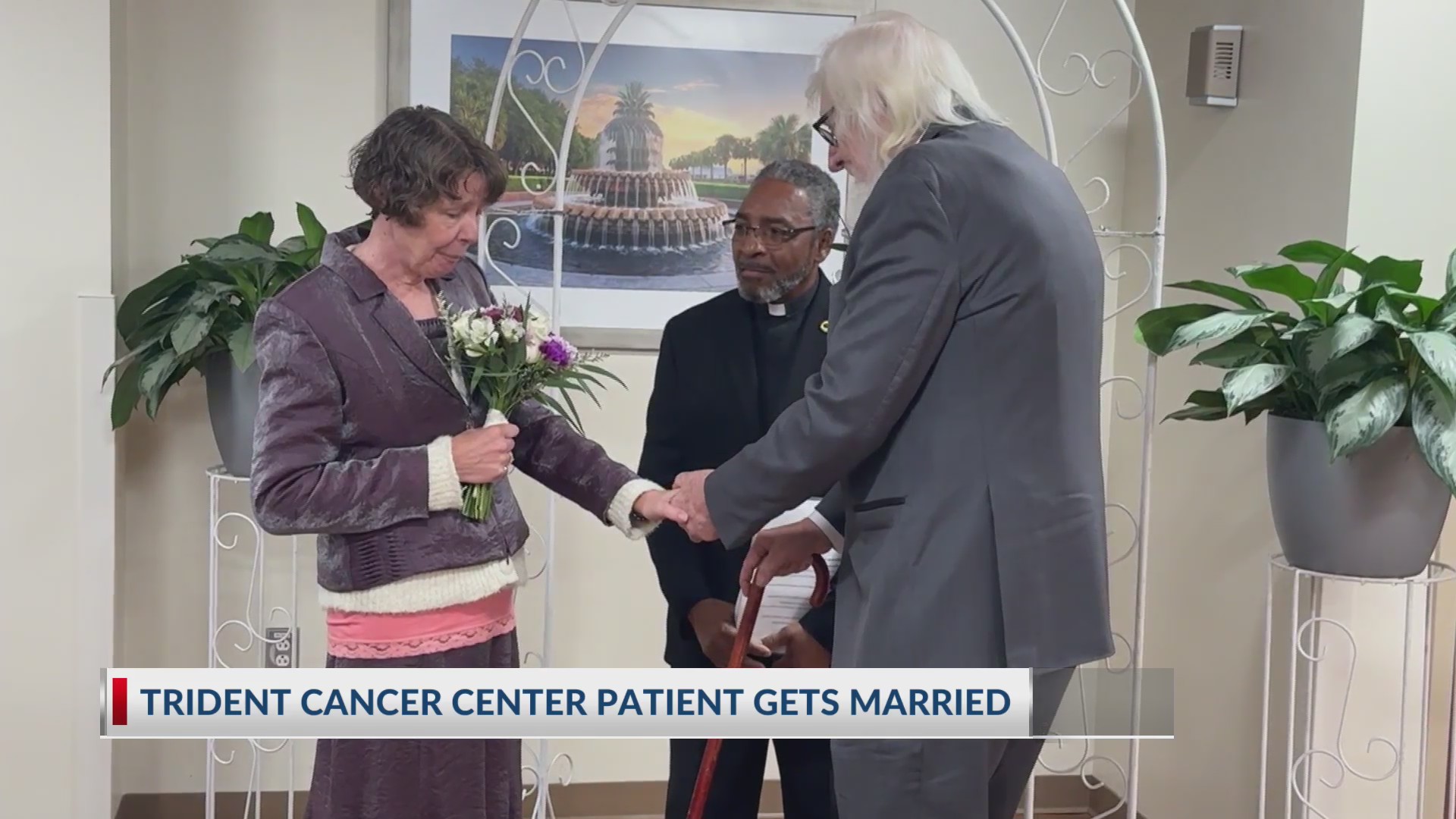 Trident Cancer Center hosts wedding for veteran undergoing treatment ...