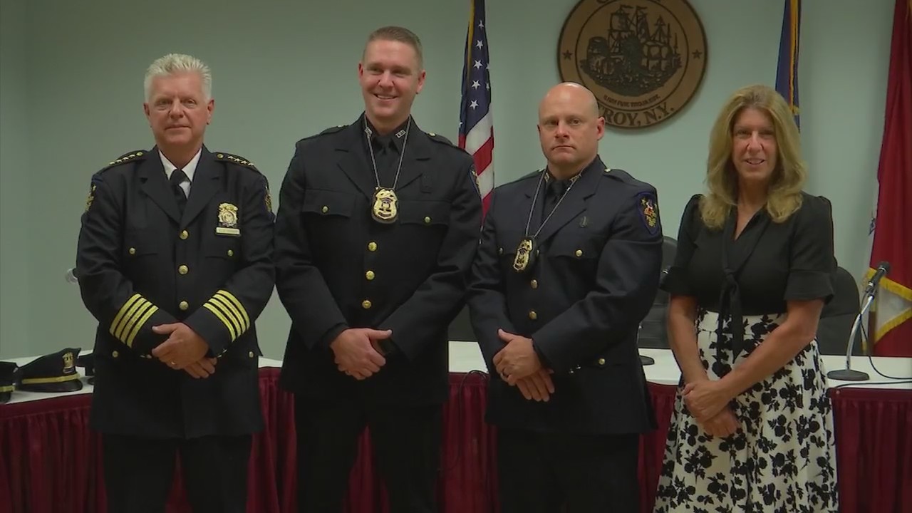 Two Troy officers promoted to sergeant – NEWS10 ABC