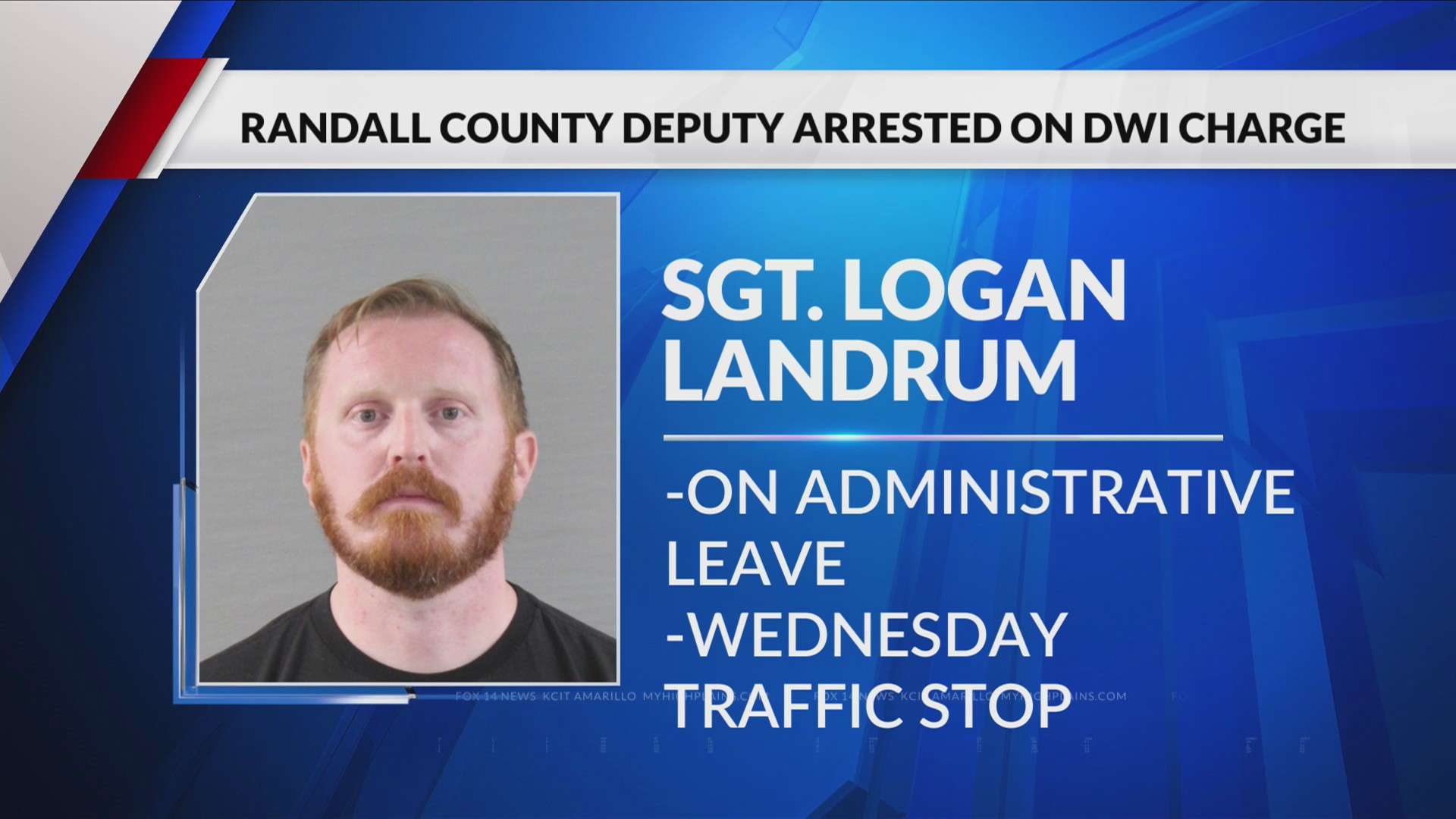 Randall County Sheriff’s Office sergeant on leave after alleged DWI ...