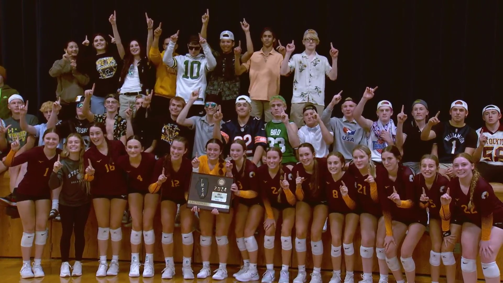 Stockton volleyball team clinches first sectional championship by ...