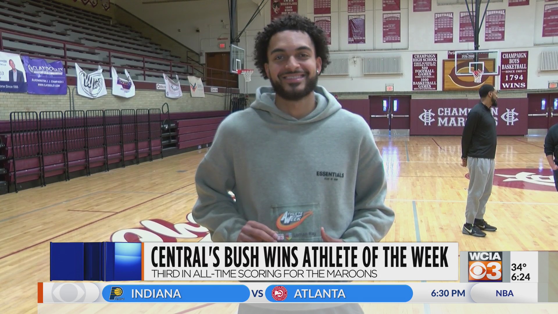 Central’s Bush wins Athlete of the Week – WCIA.com