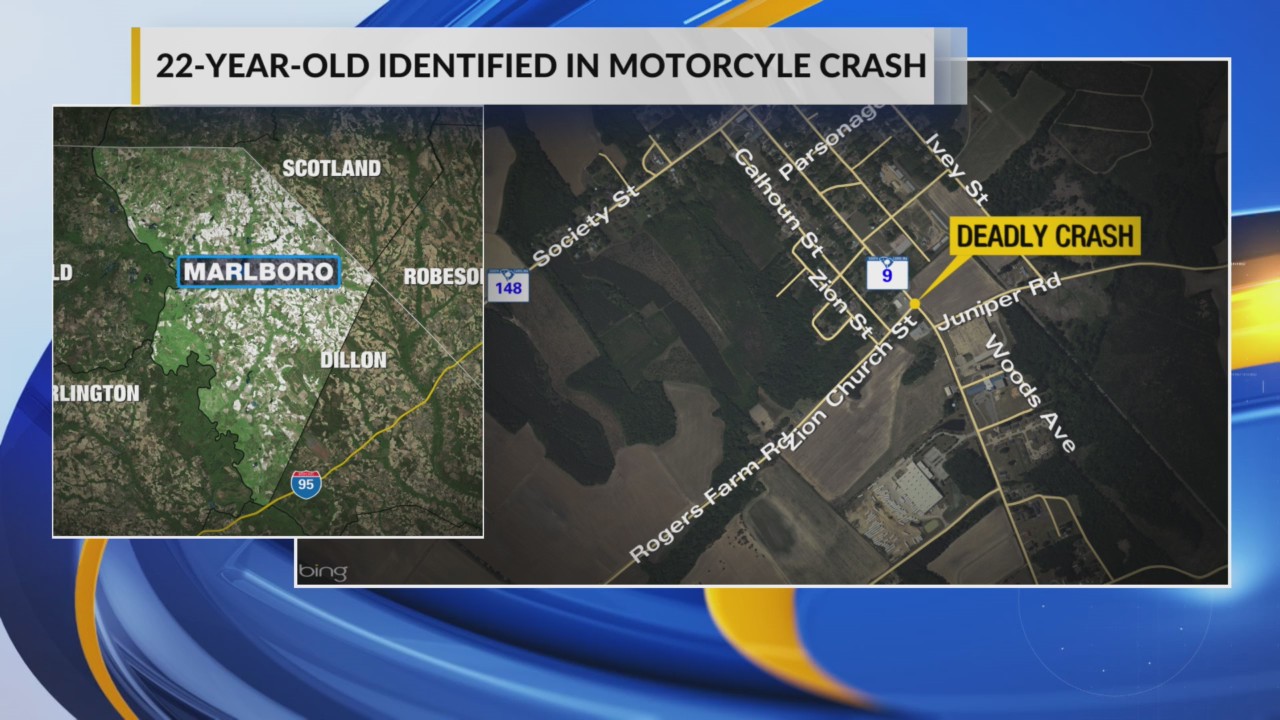 Coroner identifies motorcyclist killed in Marlboro County crash – WBTW