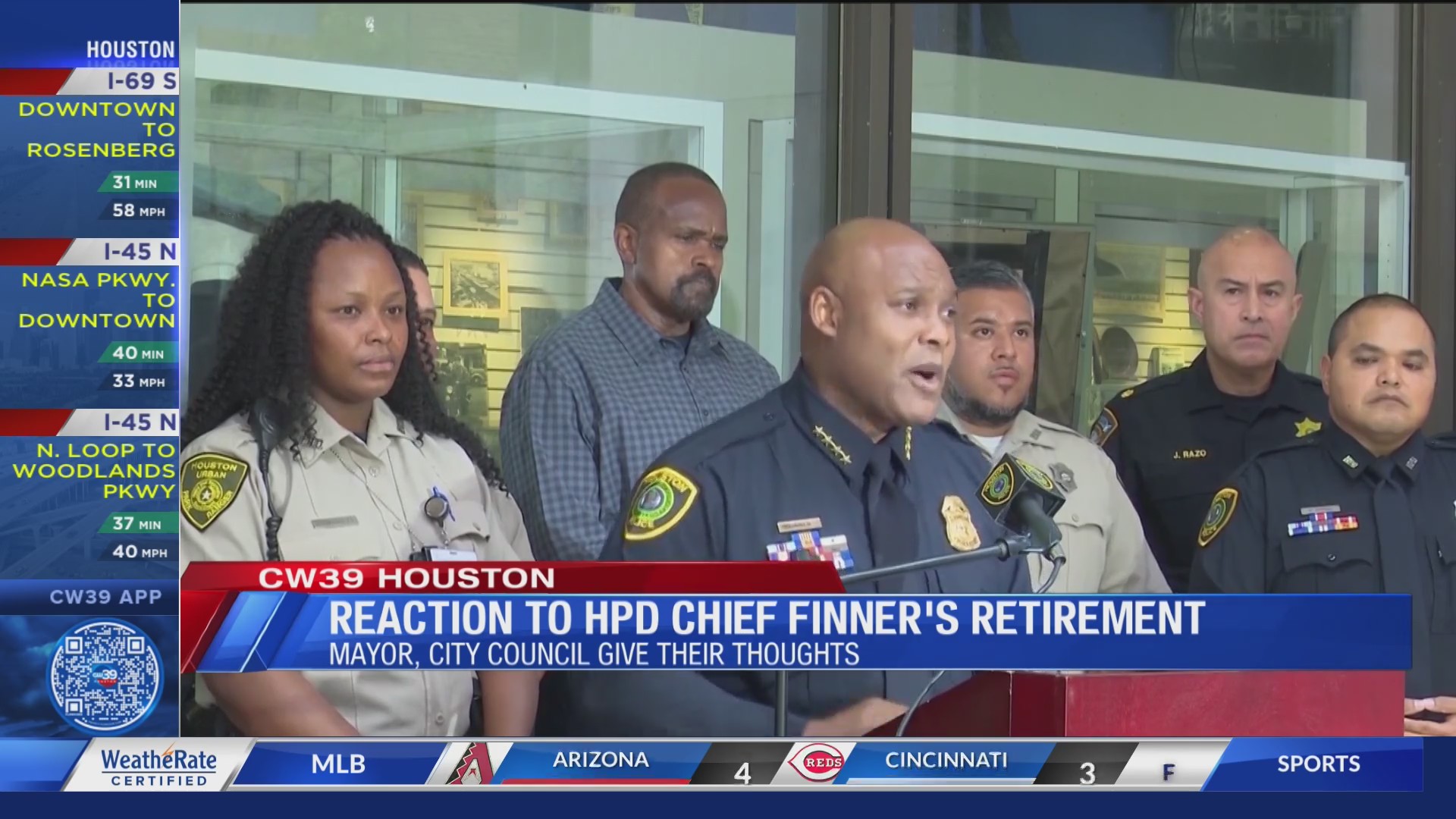 Houston City Council responds to retirement of HPD Chief Finner – CW39 Houston
