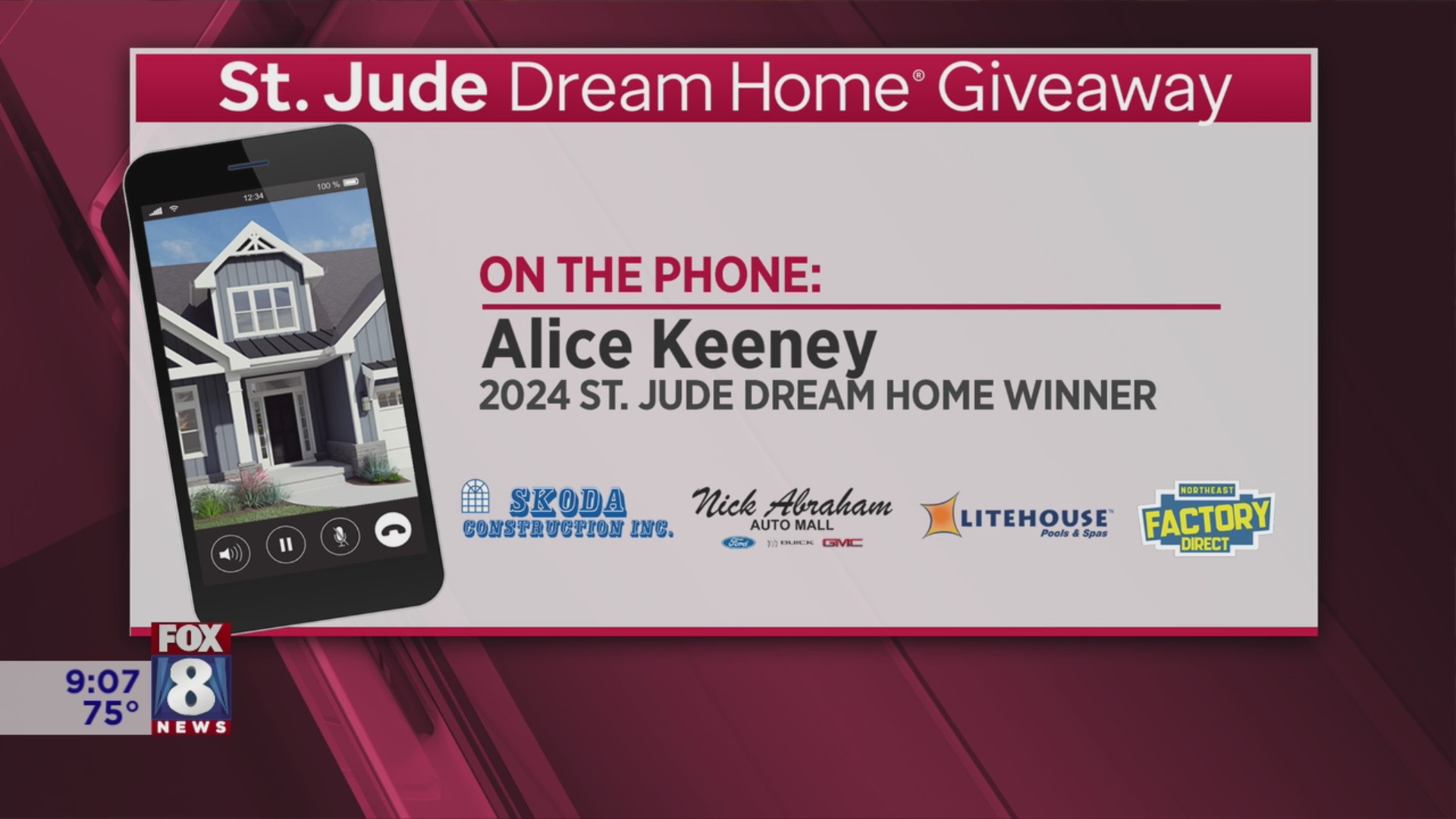 FOX 8 speaks with the 2024 Dream Home winner – Fox 8 Cleveland WJW