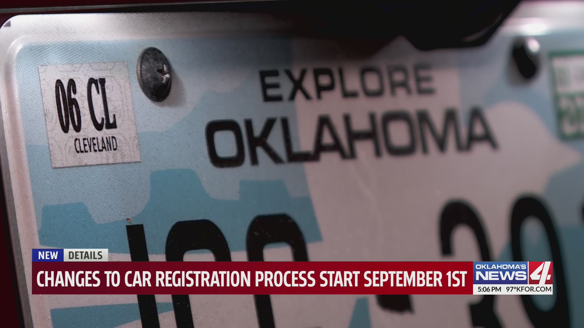 Changes to car registration process start September 1st – KFOR.com ...