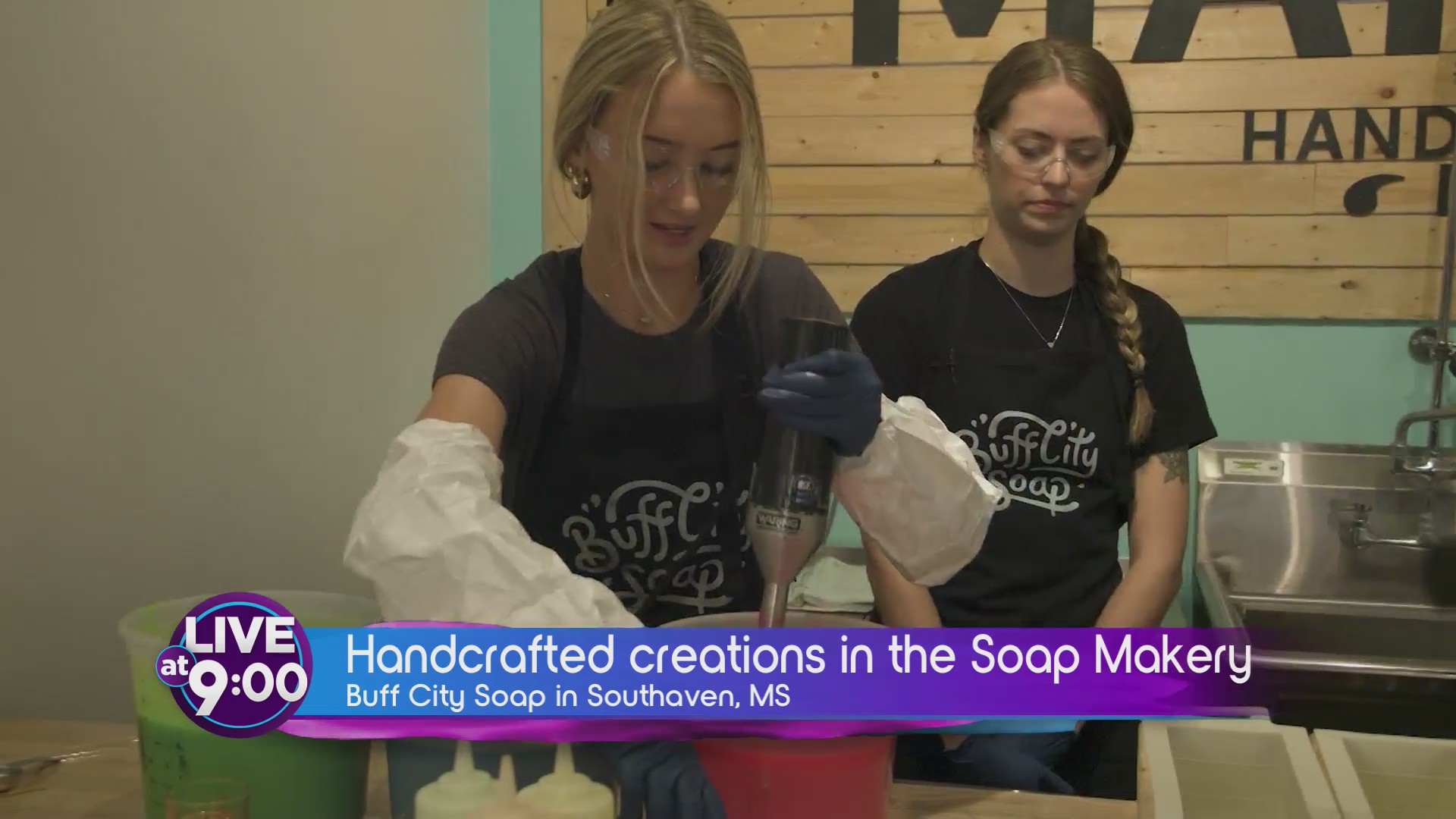 Inside the soap-making process at Buff City Soap Southaven – WREG.com