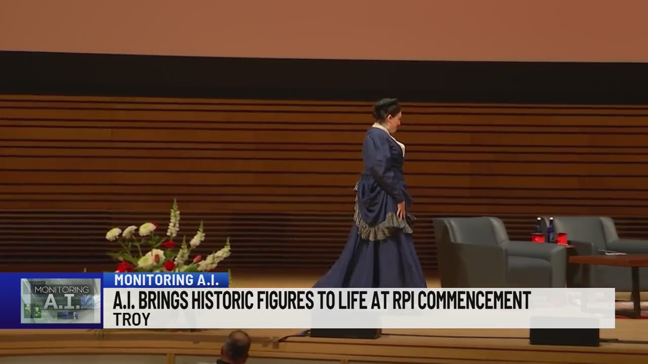 AI brings historic figures to life at RPI Commencement – NEWS10 ABC