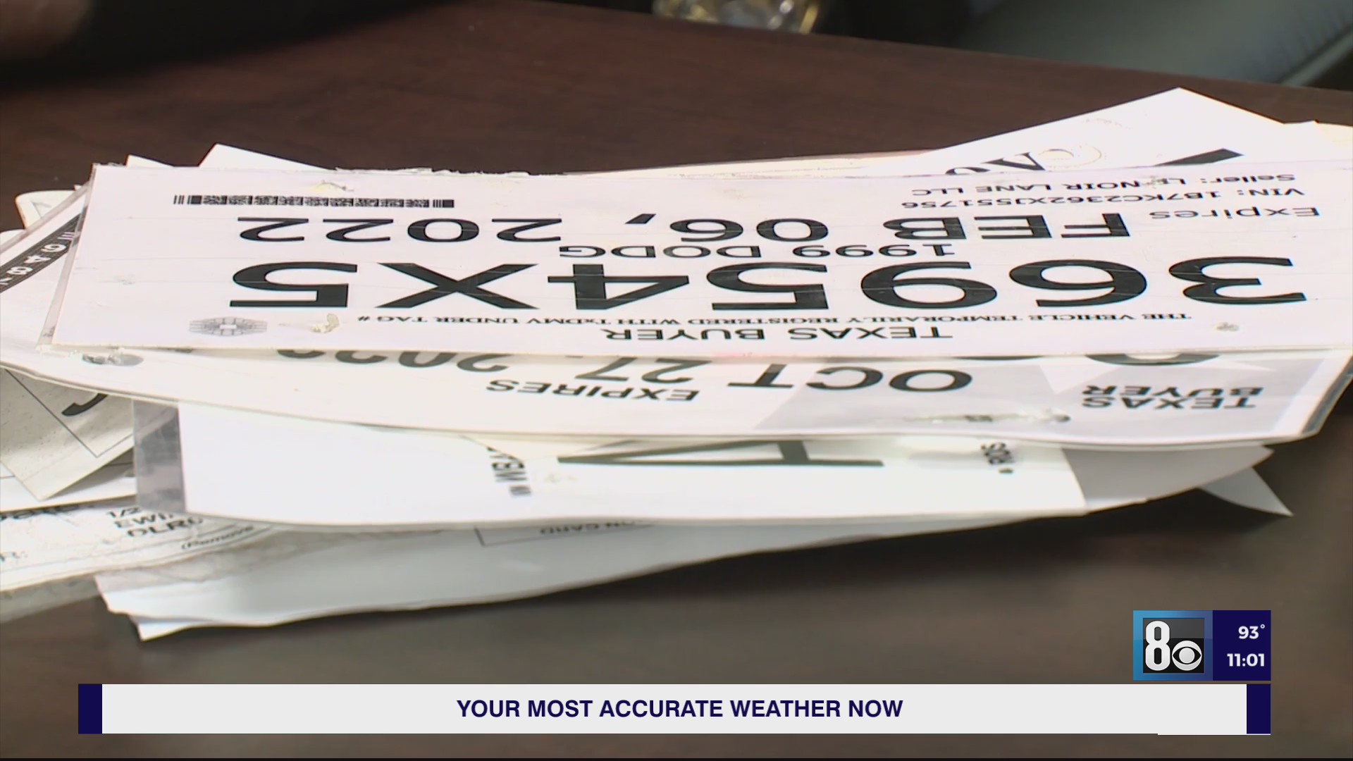 Rise in fake temporary license plates, expired car registrations across ...