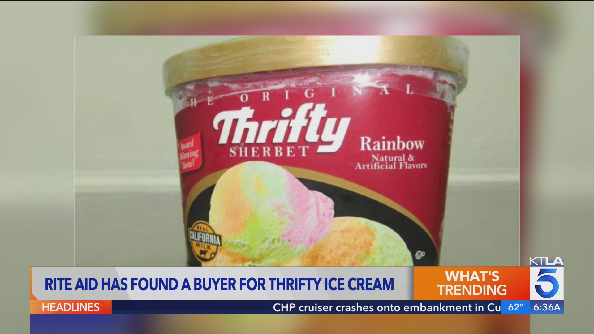 Rite Aid finds buyer for Thrifty Ice Cream – KTLA